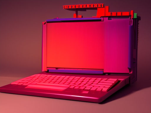 Take an old IBM laptop from the 90s by Bertrand Vernot - Playground