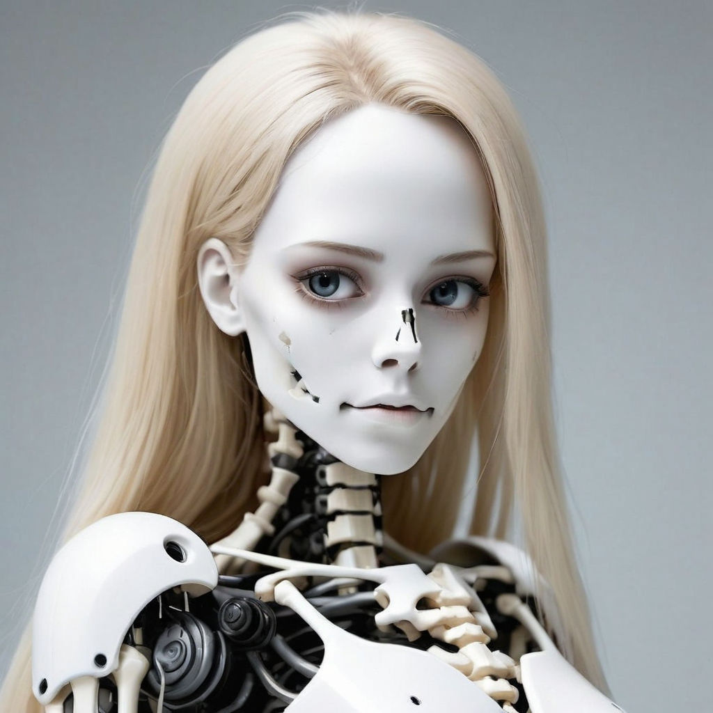 Robot girl by andris simon - Playground