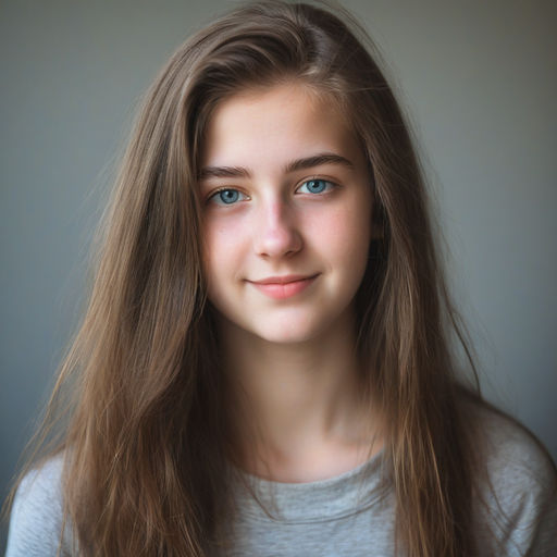 Portrait of a beautiful 23 year old girl by aliaksandr vasilevich - Playground