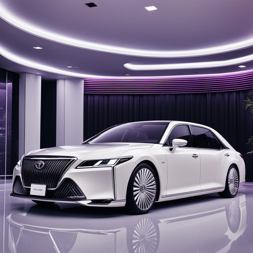 Generate An Image Of A High-end (2025 Toyota Century Luxury By