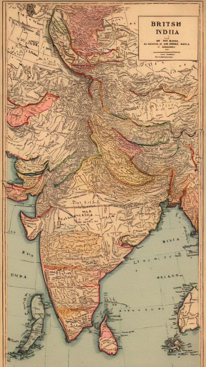British India Map by Norat Rawat - Playground