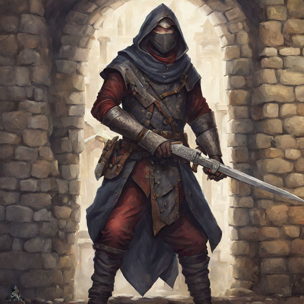 Medieval assassin by Mounir Gara - Playground