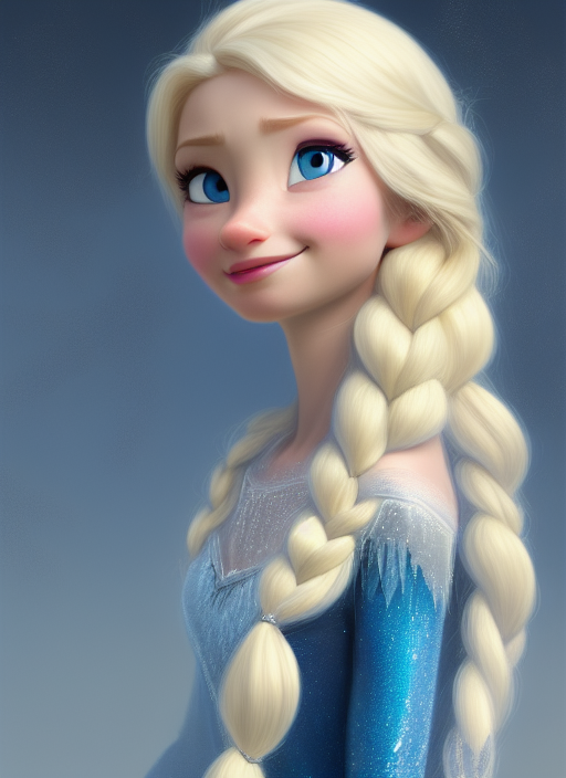 Portrait of Elsa by VVinchi - Playground