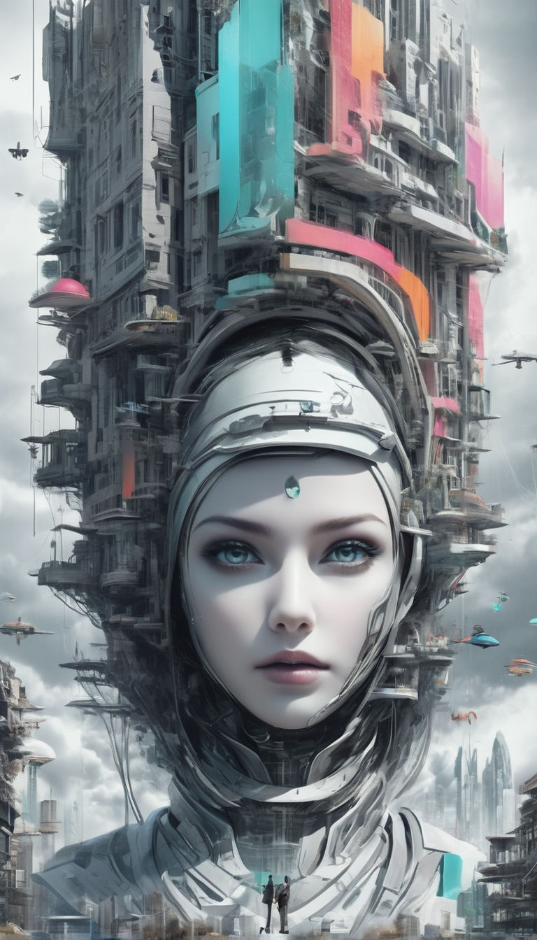 Absurdity fantasy dreamy soft horror future of art by Bromid Restless ...