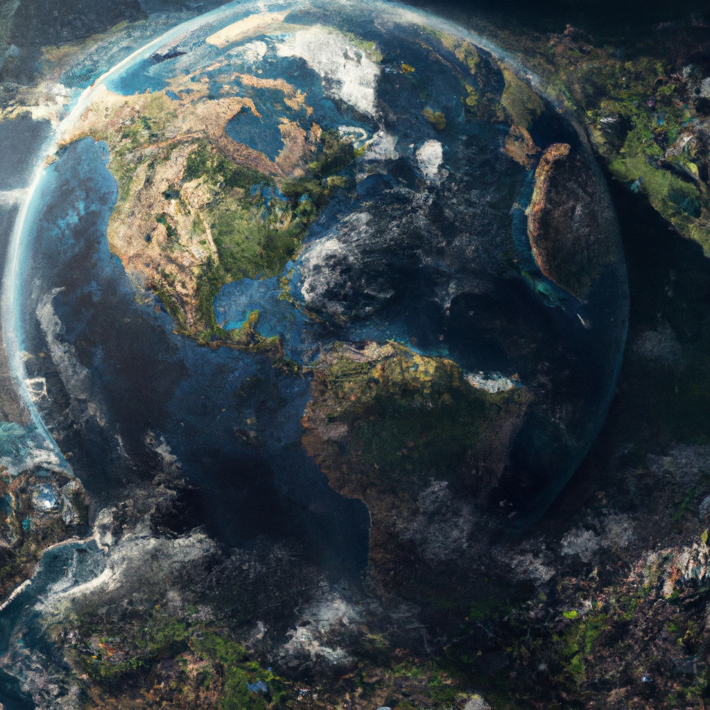 Hyper realistic planet earth by Graham Winchester - Playground