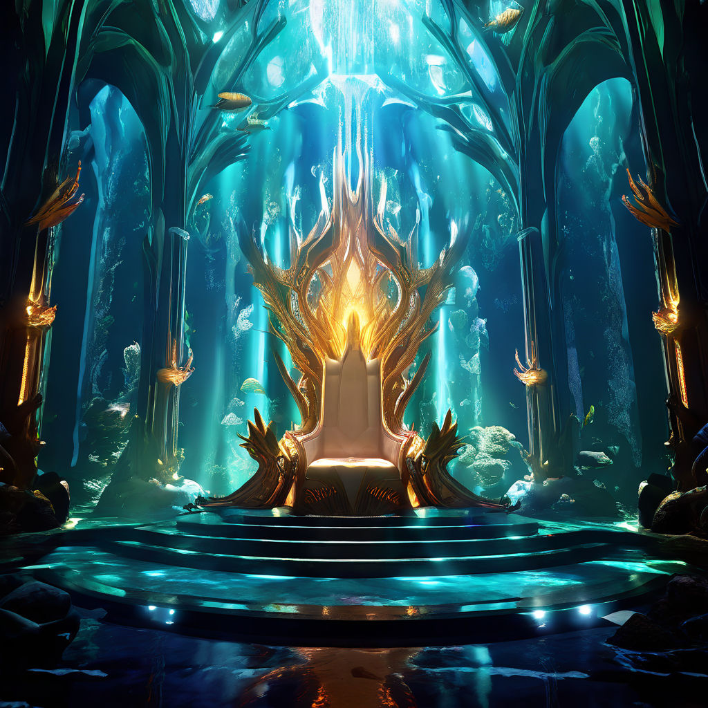 Aquaman-inspired throne room by O'Rion Price - Playground