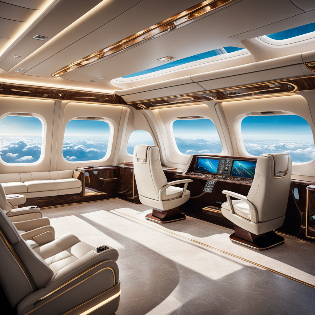 Photorealistic 8K painting depicting the sumptuous interior ... by ...