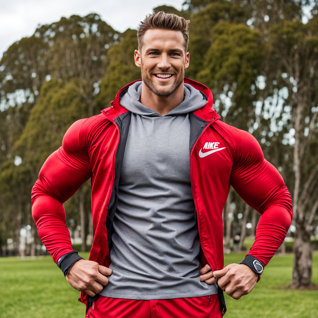 Side angle close-up of a massive and giant muscular good loo... by luuk ...