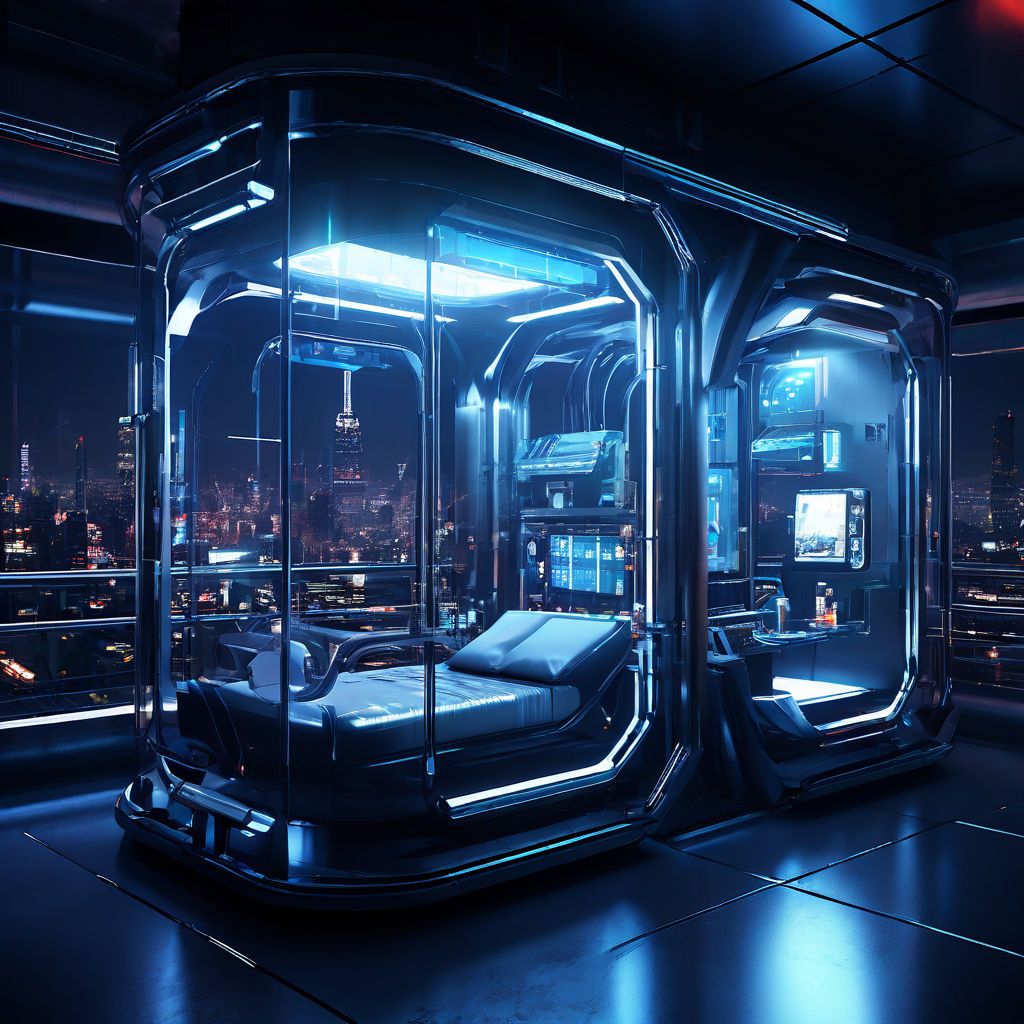 Futuristic prison cell by Fulcros - Playground