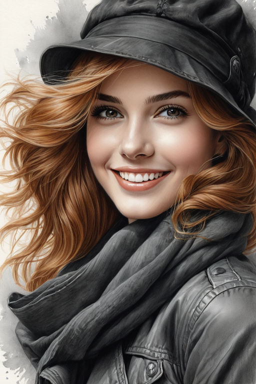 Portrait Of A Girl By Красный Север Playground