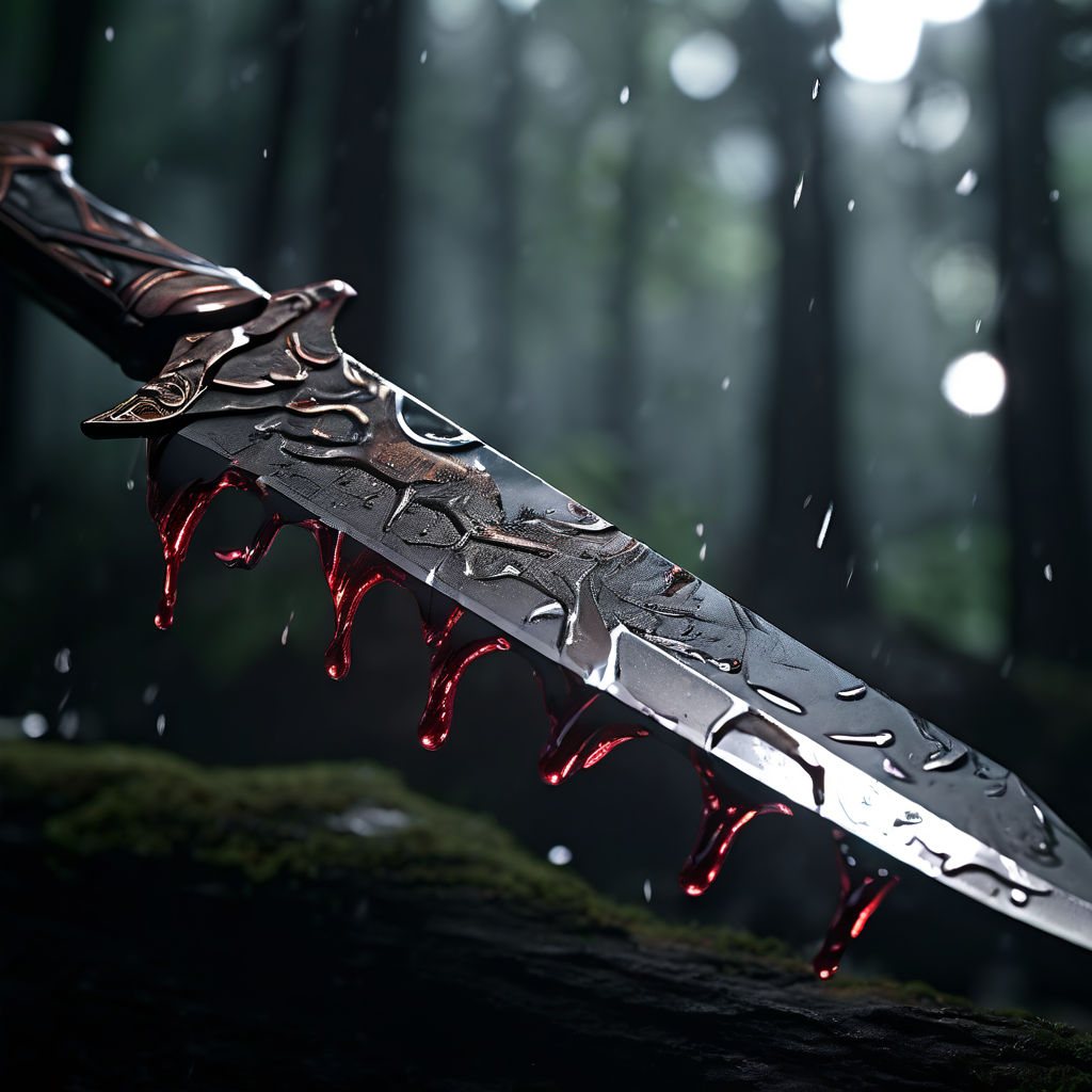 Knife steel blade in close-up by juan caacrlos - Playground