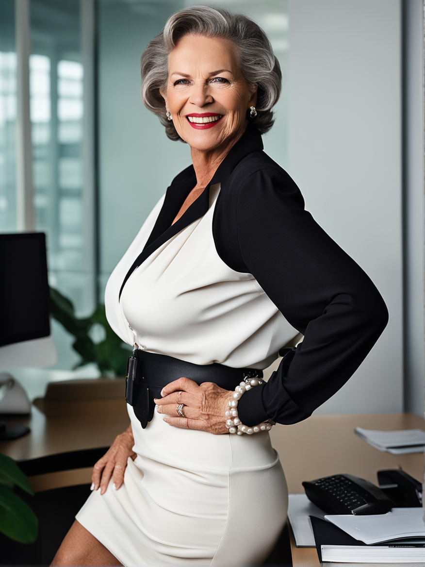 A smiling full-figured by BOB2882 - Playground