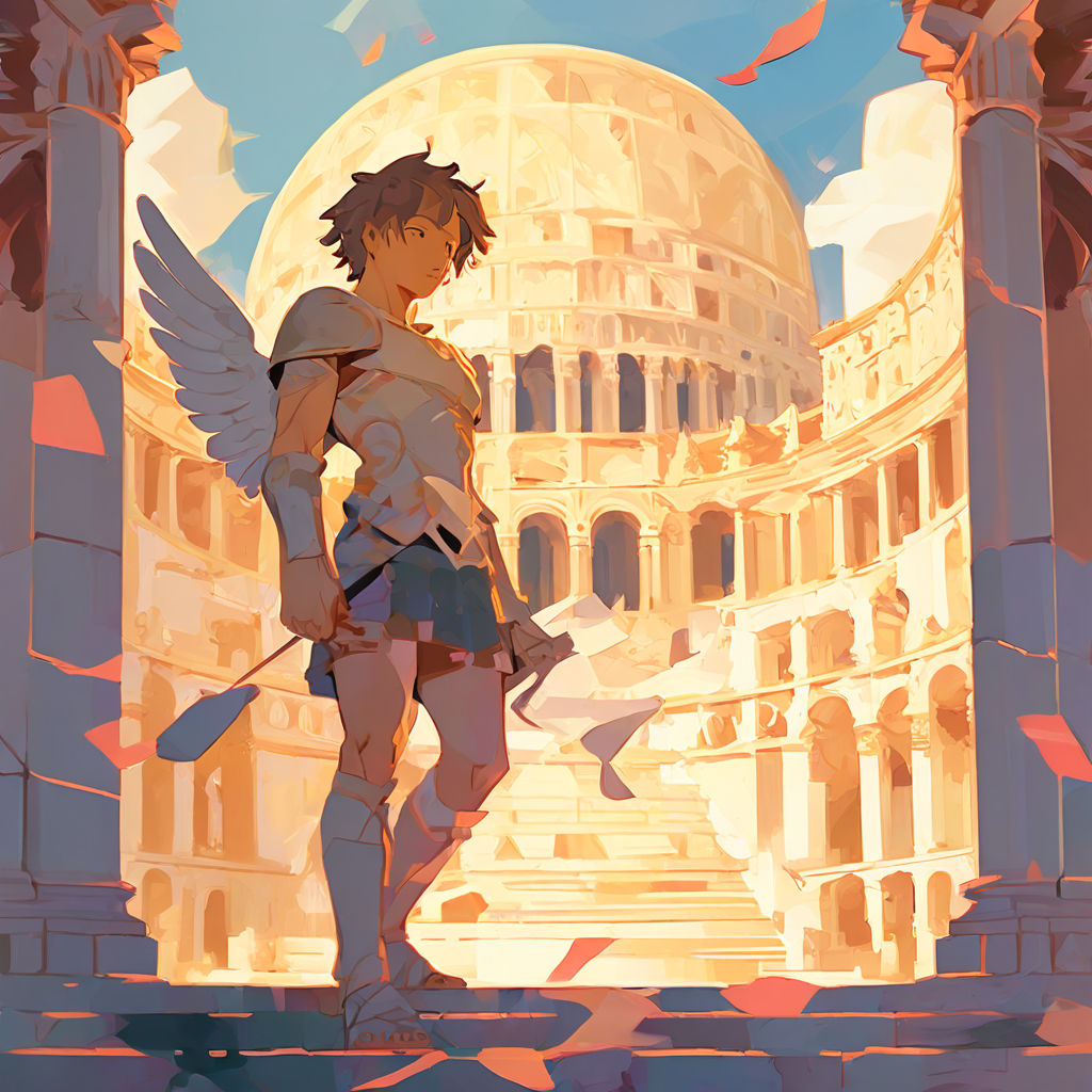 CARTA TAROT CON CUPIDO y Coliseo romano by Omar Barrero Calderón ...