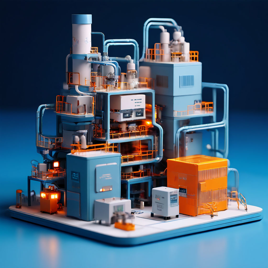 Simple cute miniature smart factory by 이예은 - Playground