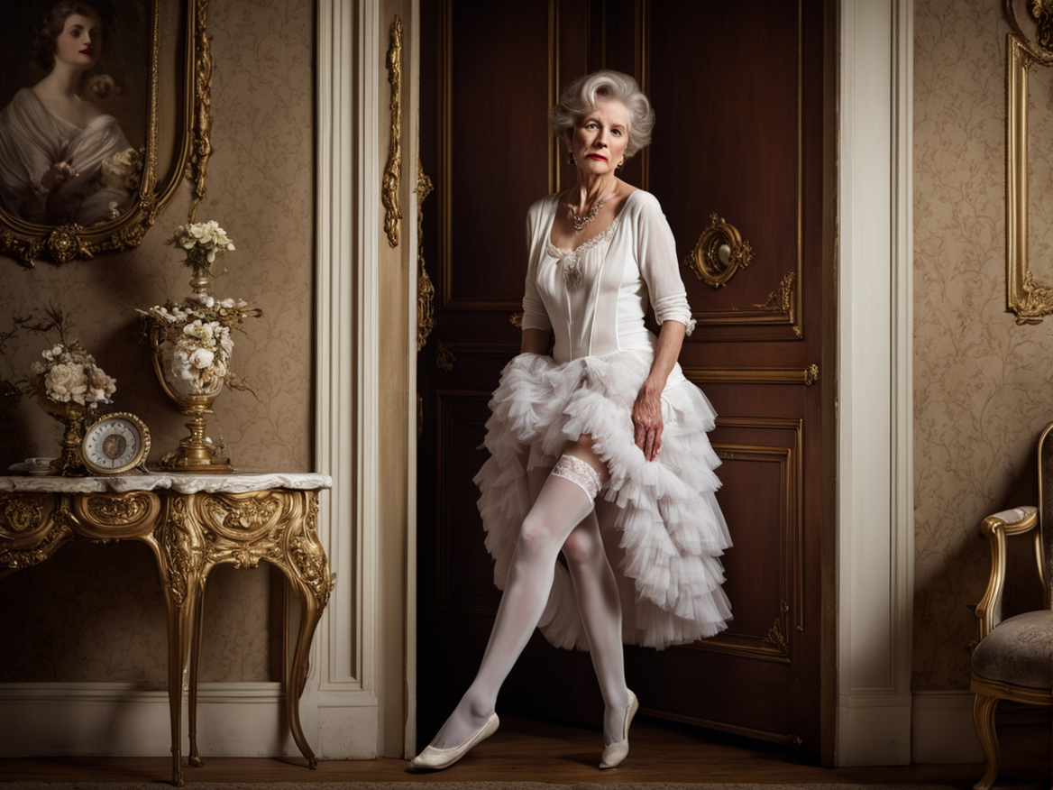 70 Year Old French Woman By Ari Playground