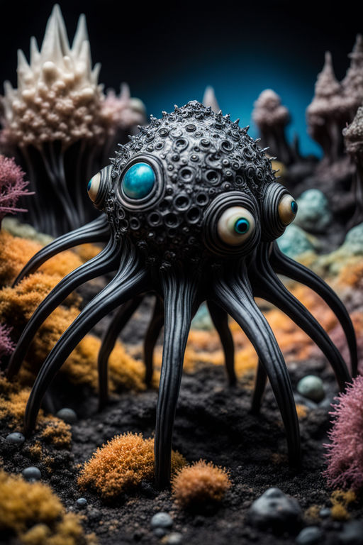 The eightfold star fish of cosmos by John Staley - Playground