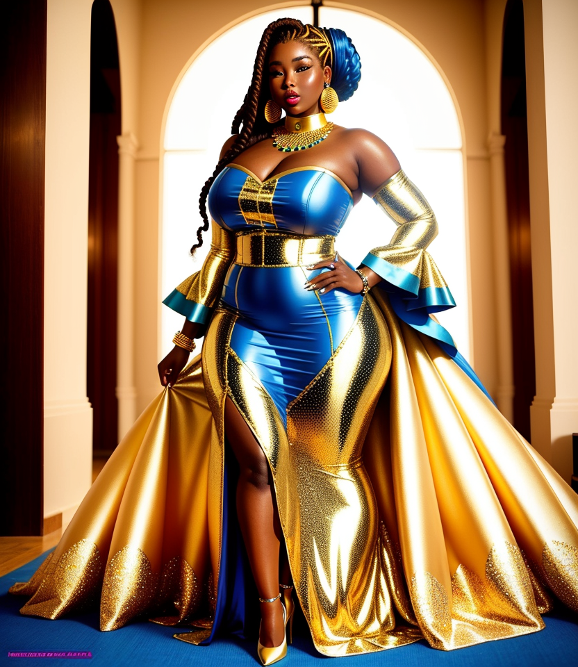 21 year old attractive rich plus sized model from Senegal wi... by ...