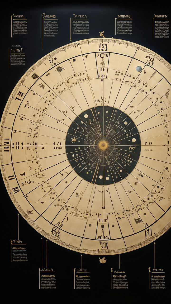 A diagram of the Sumerian lunar calendar by Semih Koç - Playground