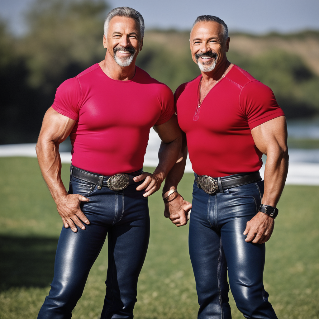 Two muscular gay male bodybuilder by stefan2209 - Playground