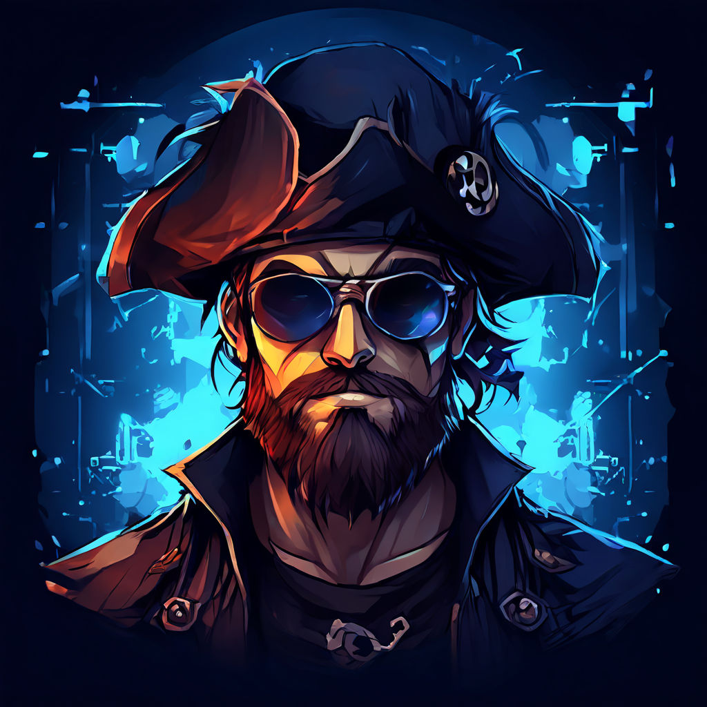 Profile picture for github profile with the name of "PirateT... by ...