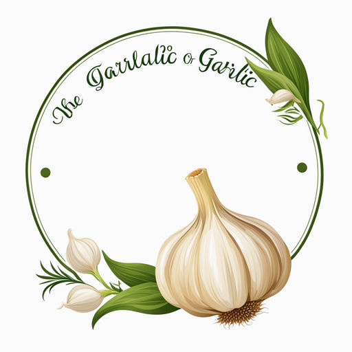 Label design for products for the sale of garlic. without t... by Денис ...