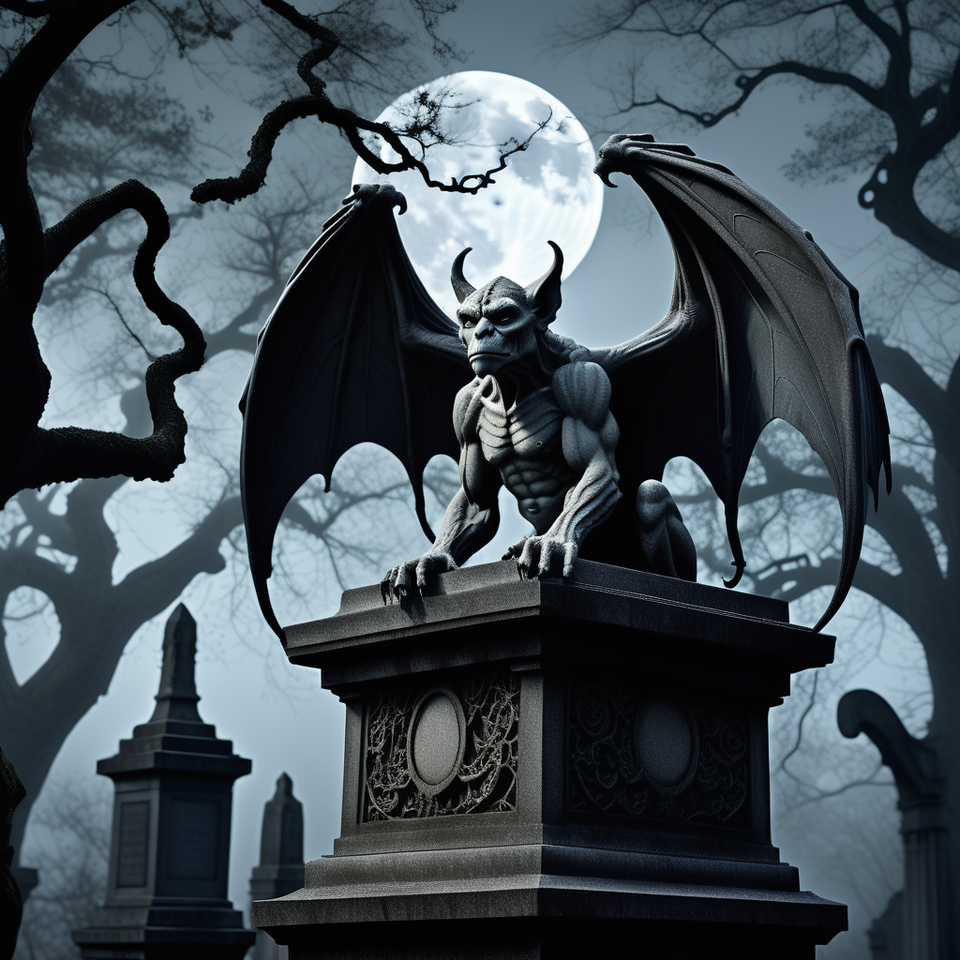 Realistic gargoyle by pedro valentino - Playground