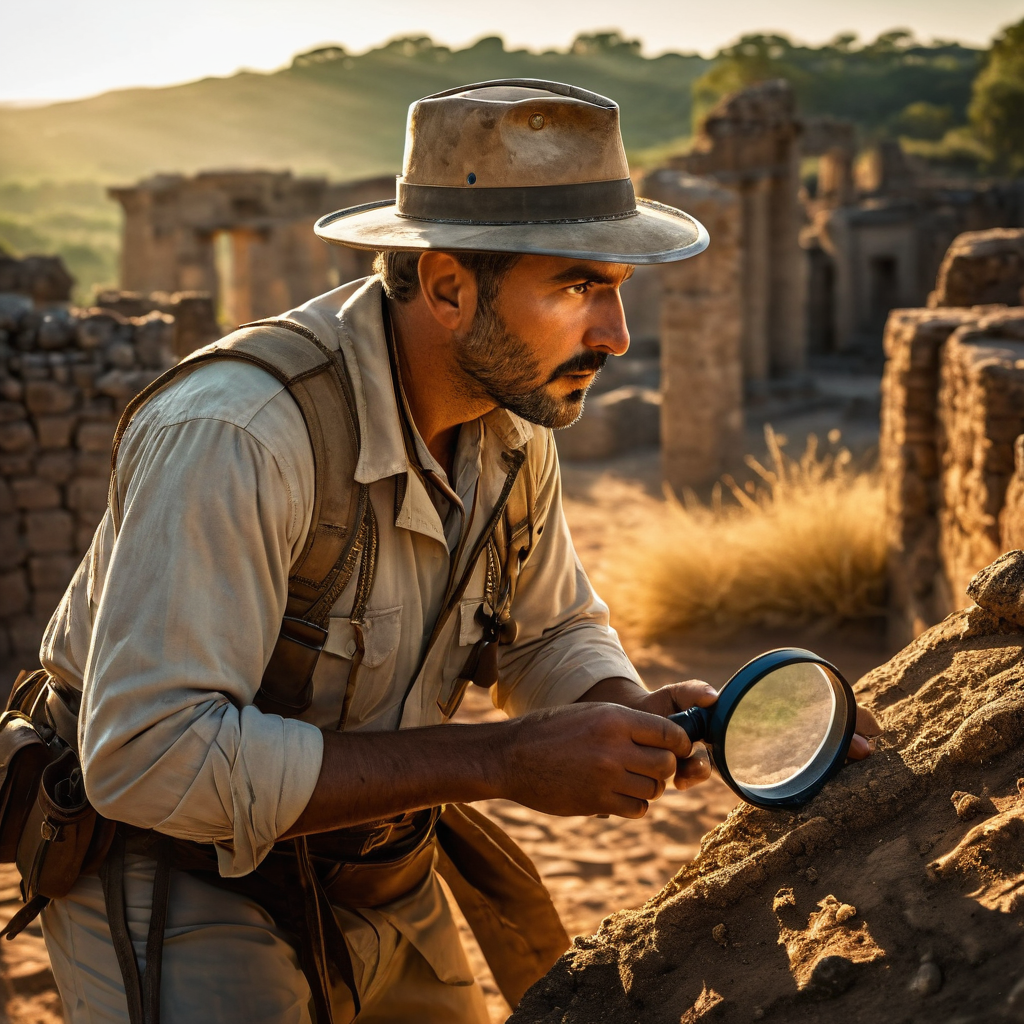 Archaeologist by Sandun Malinga Munasinghe - Playground