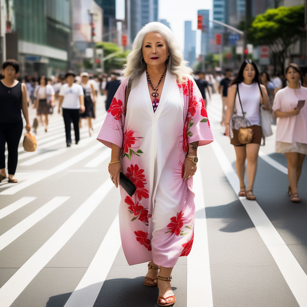 A hot 70 year old curvy and plus sized white American woman by Zayn ...