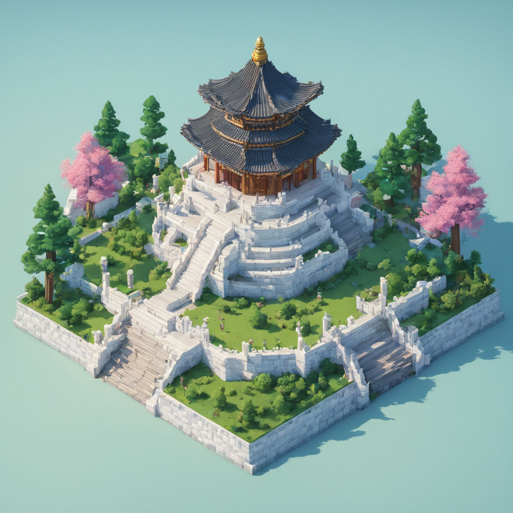 Isometric cube with minecraft style by xnffmwq xnffmwq - Playground