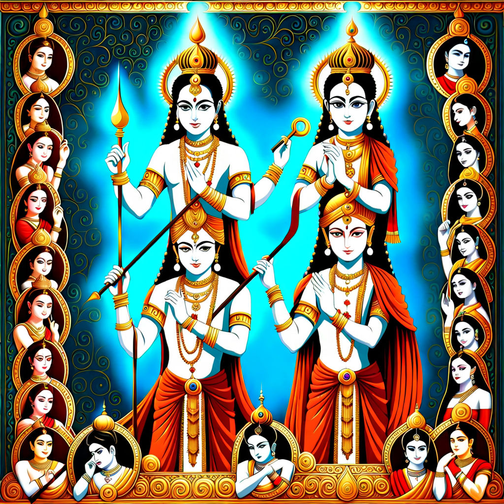 Create cosmic form of lord krishna by Soflare - Playground