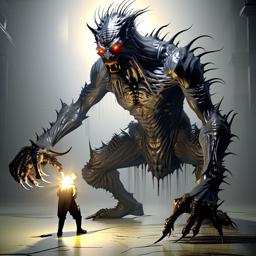 A monster from the other world that came from legends and fa... by roma ...