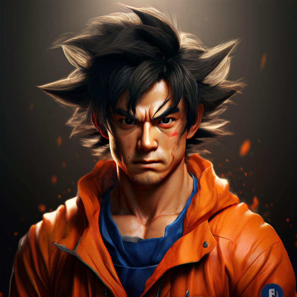 Realistic Goku by Chris Jennings - Playground