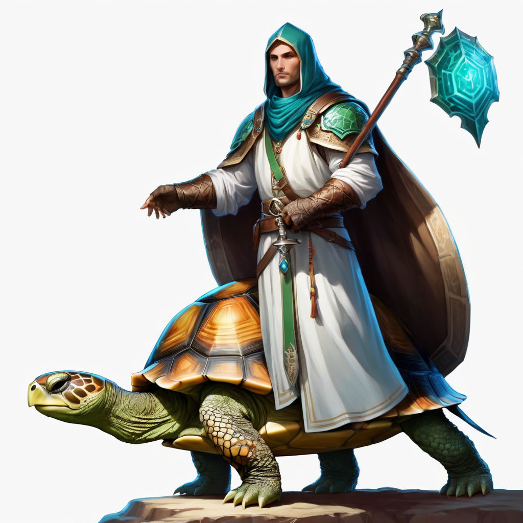 Turtle humanoid by Jean-Paul Taljaard - Playground