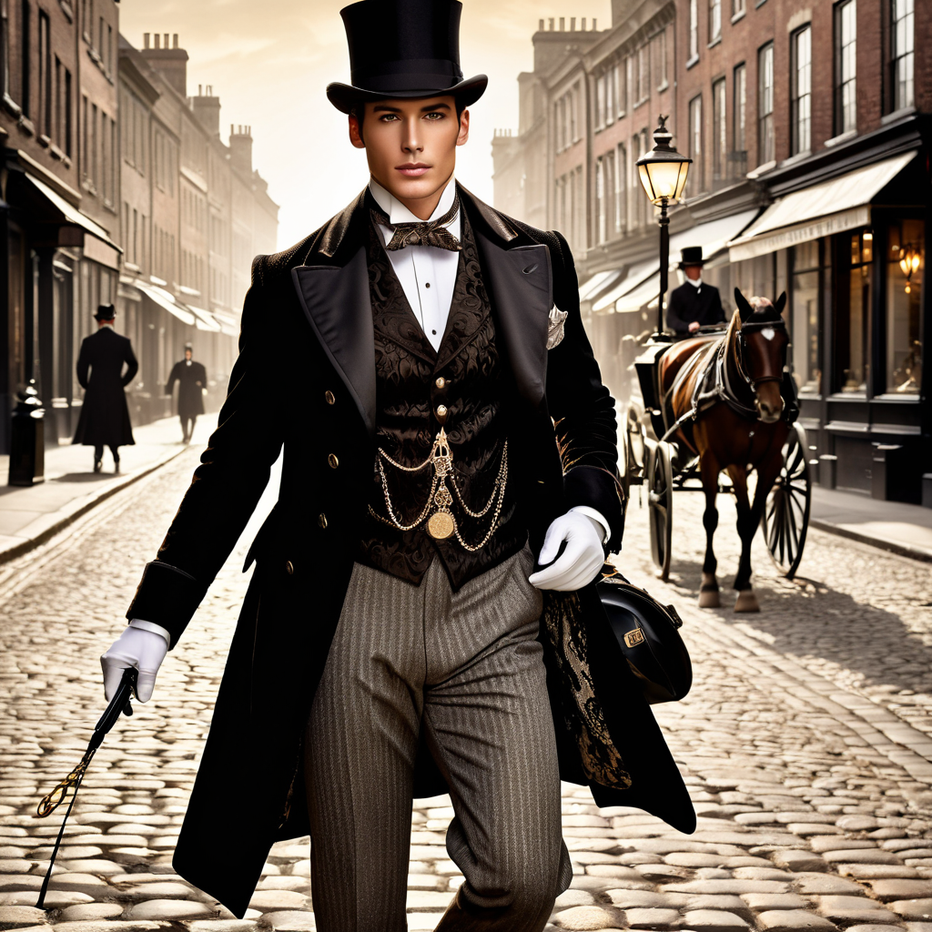 Vintage-era dandy by Alida Franciska - Playground