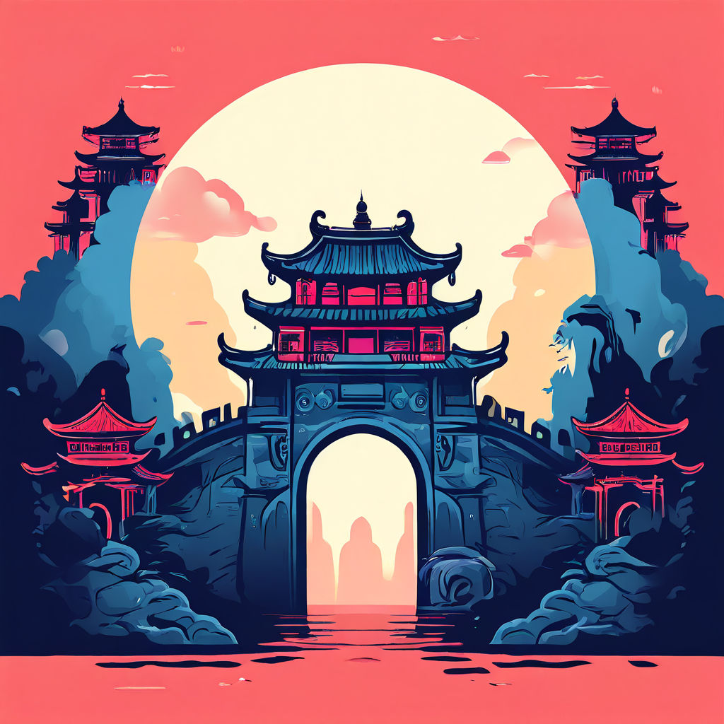 Logo China Gate by A - Playground