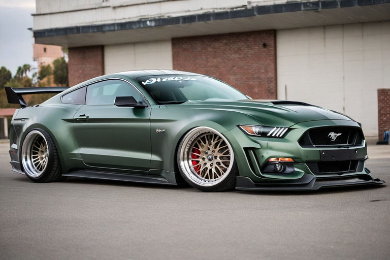 Ford mustang ultra wide body by mad works - Playground