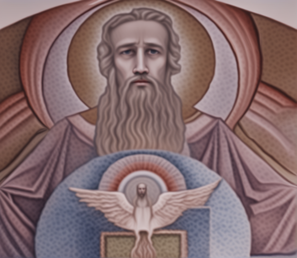 Elderly bearded God by Luka Shatlan - Playground