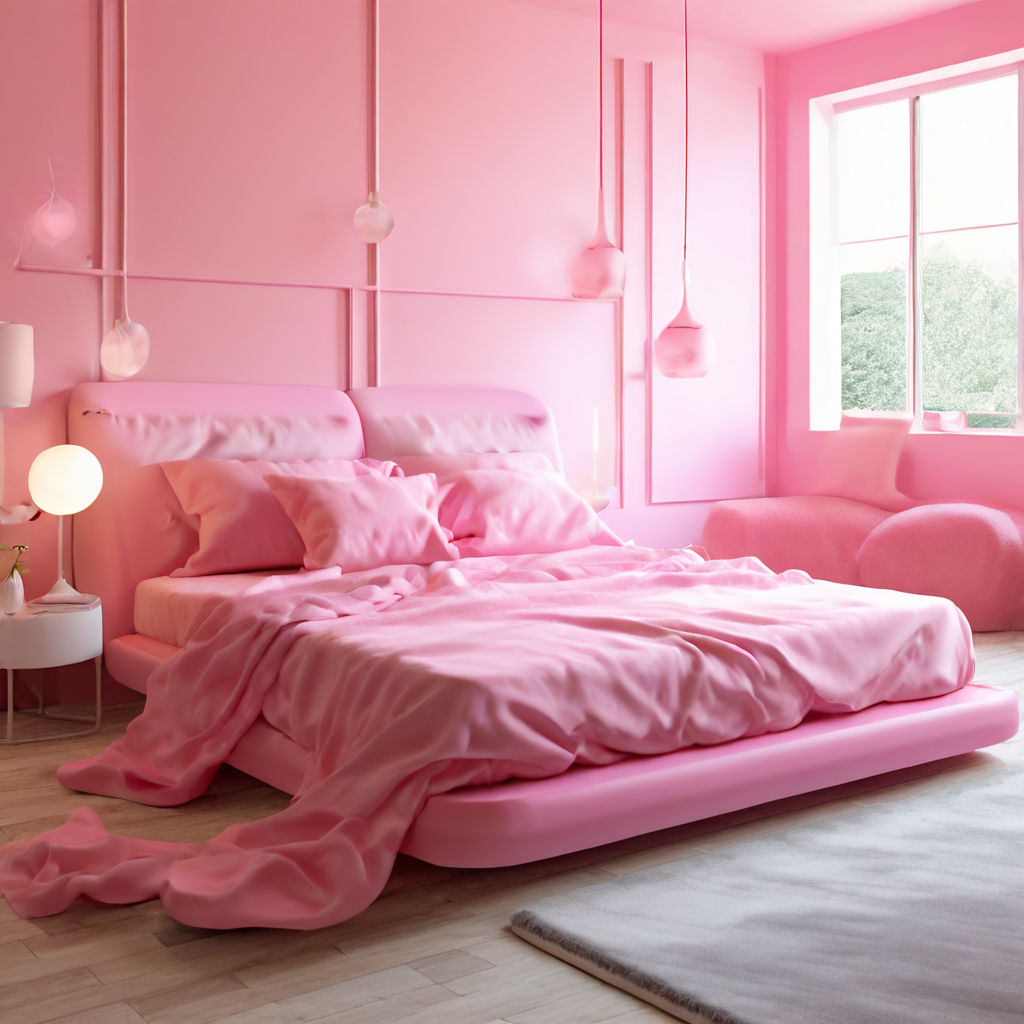 Pink bed by Titiksha Salve - Playground