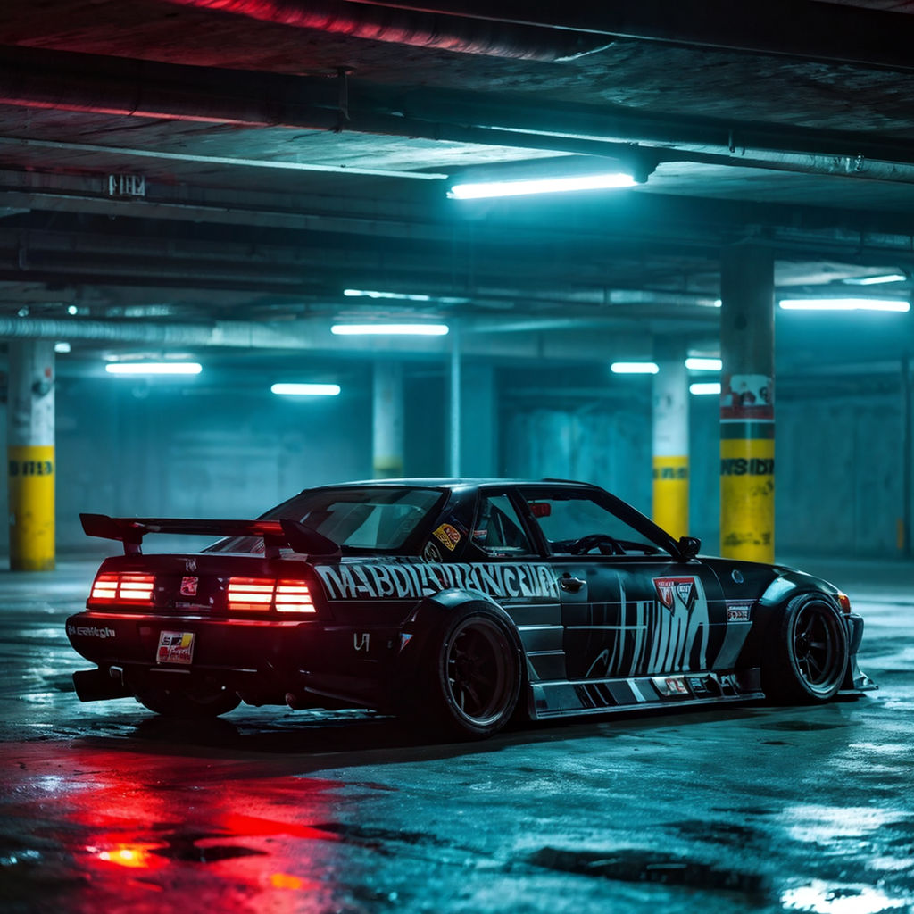 Modified car with custom body kit by Fook Spee - Playground