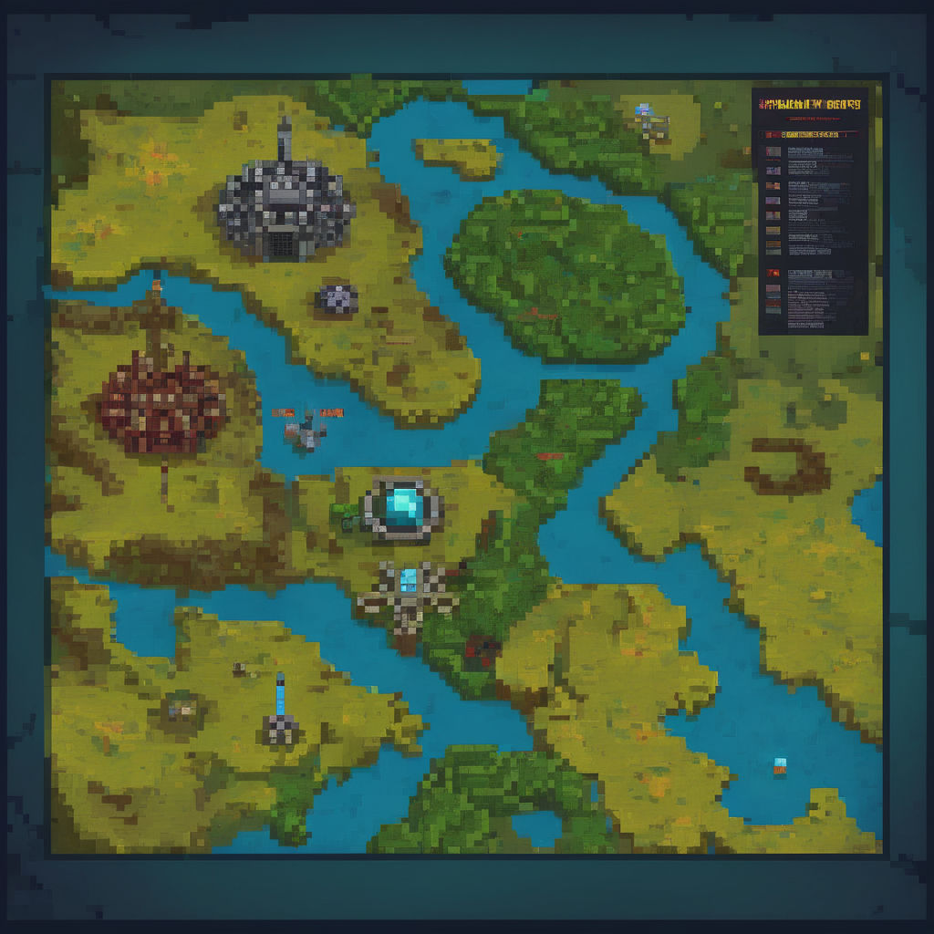 Top down sci-fi map by Golden Sloth - Playground