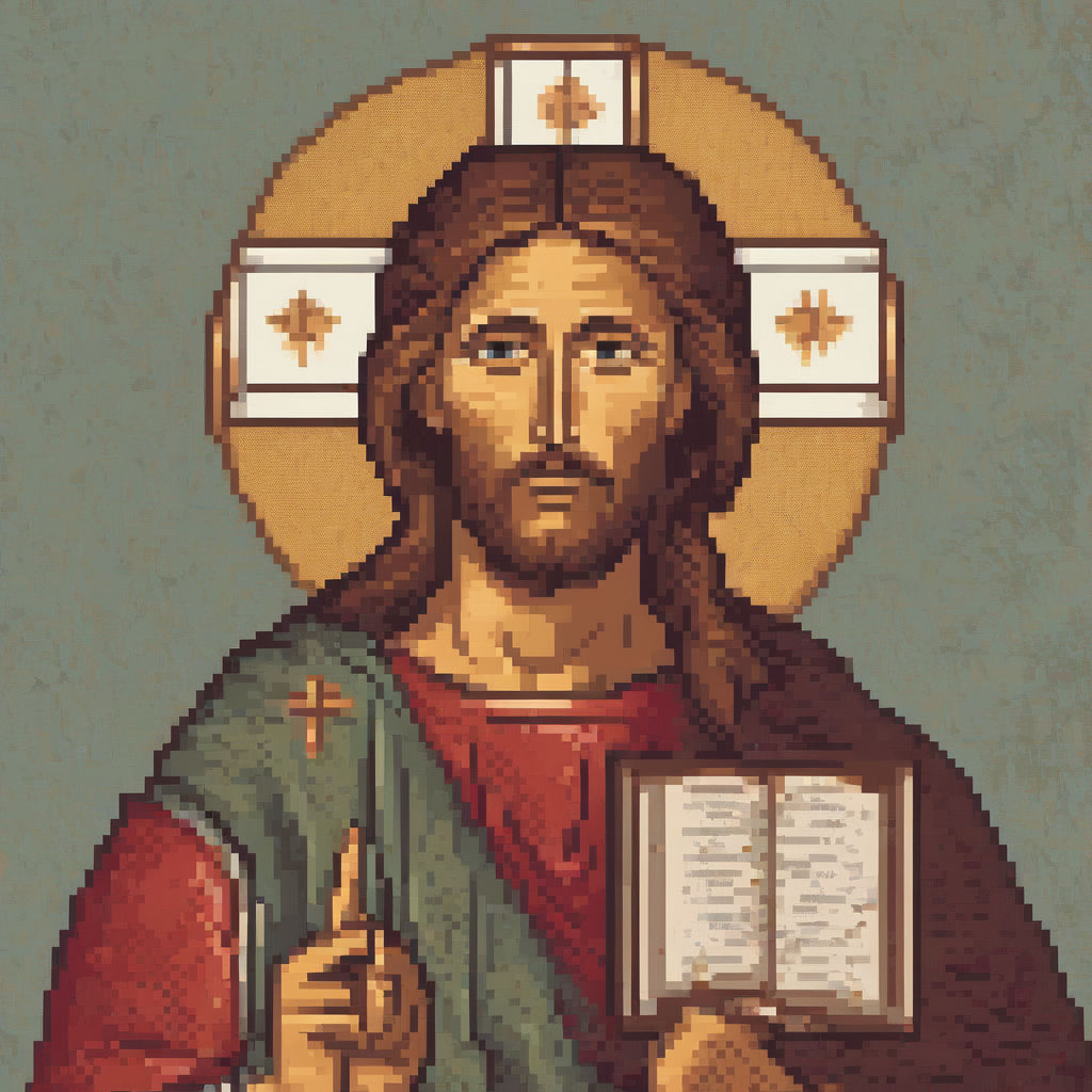 Jesus Christ by Ellis Mbeku - Playground