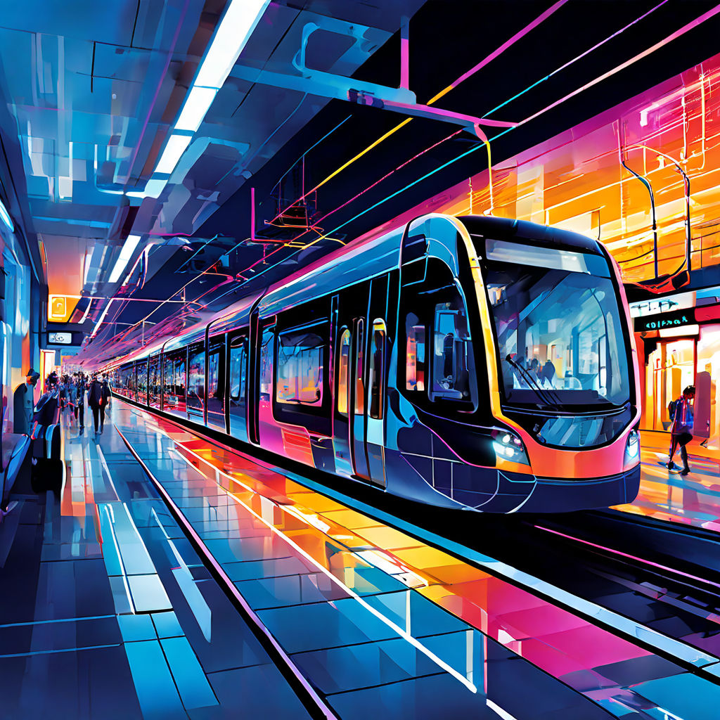 Innovative digital transportation map by Luka - Playground