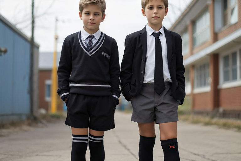 12 year old boys wearing pantyhose to school. Black pantyhos... by Dale ...