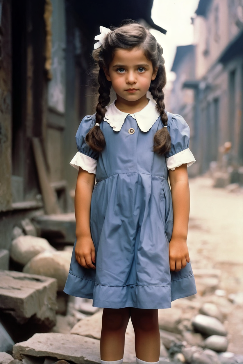 A little Jewish girl around 2 years old by yanil 2309 - Playground