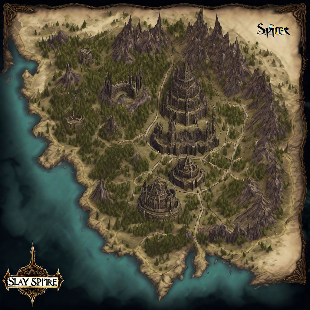 Elden ring inspired Slay-the-Spire map by ACE ACE - Playground