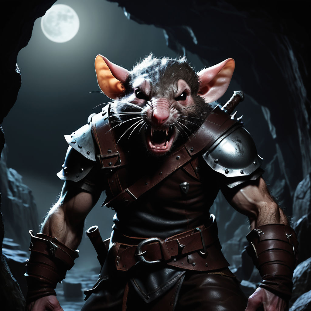 Angry rogue ratman by huerc huerc - Playground