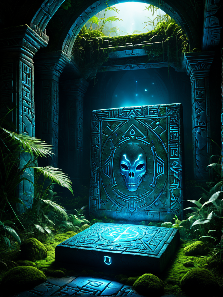 Ancient stone tablet by Groovyspecs - Playground