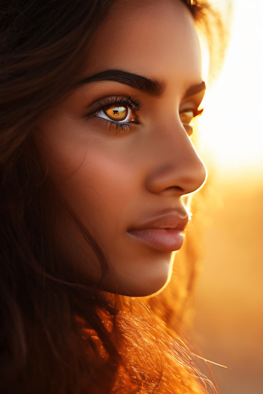 Beautiful Hazel Brown Eyes