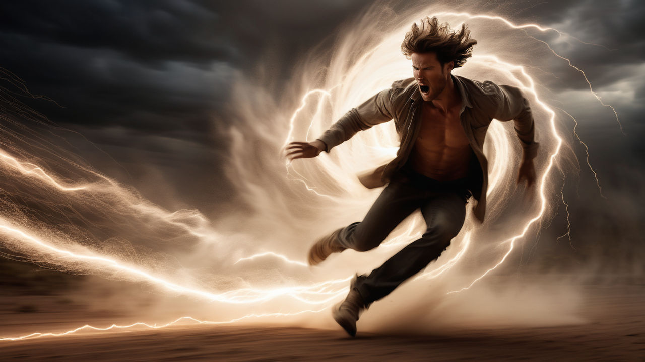 Elijah in full sprint by Store Marini - Playground