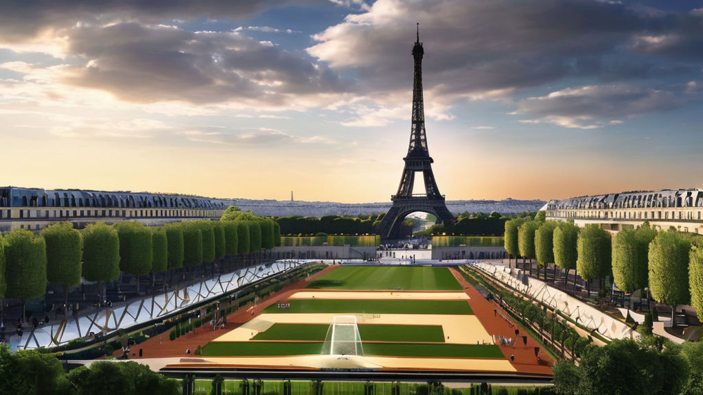 Make me a photo of the Paris Olympics by 이우주 - Playground